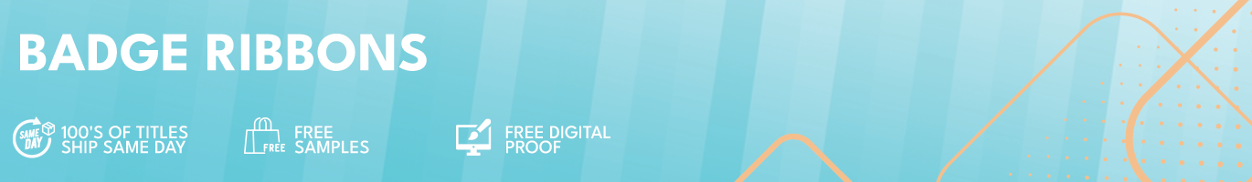 Blank Ribbons, Name Tag Ribbons & Badge Ribbons - Marco Promos
