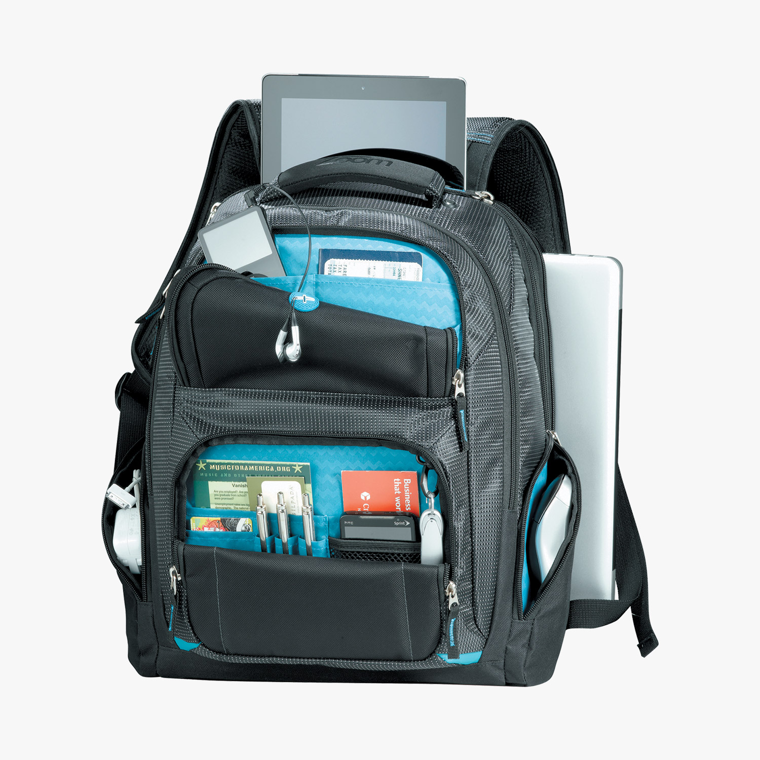 Zoom Checkpoint-Friendly Laptop Backpack, BK-1238 - Marco Promos