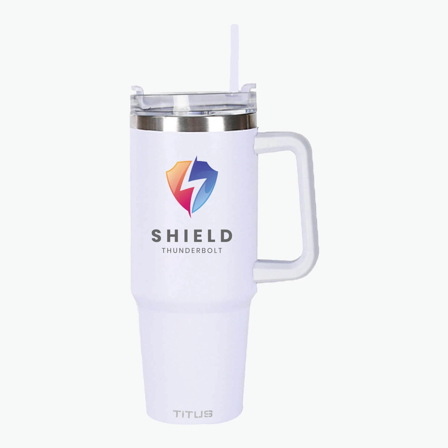 30 oz TiTUS® Double Wall Stainless Steel Insulated Travel Mug with ...