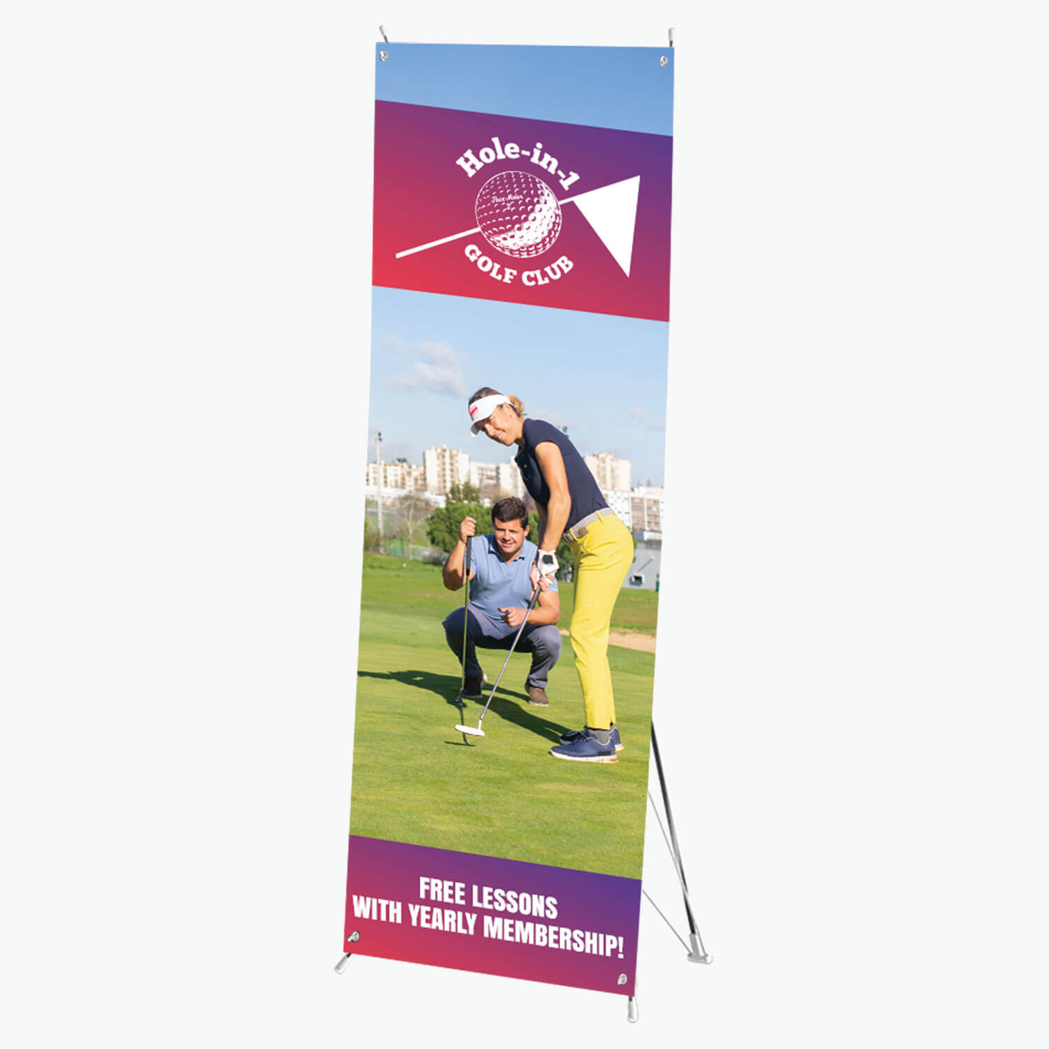 24 x 72 Tripod X Banner, DY-23003 - MARCO Promos
