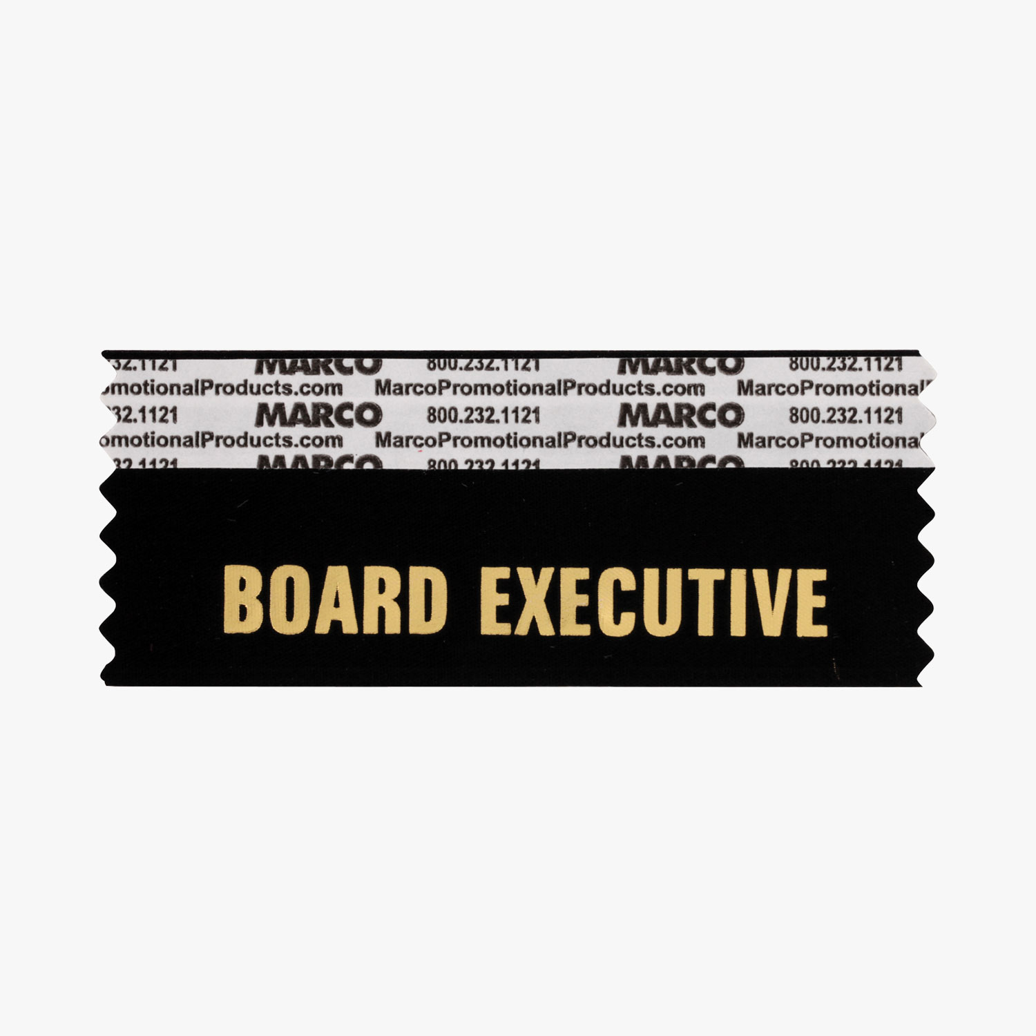 BOARD EXECUTIVE Ribbon - Horizontal, H1-BOARDEXECUTIVE-BK - Marco Promos