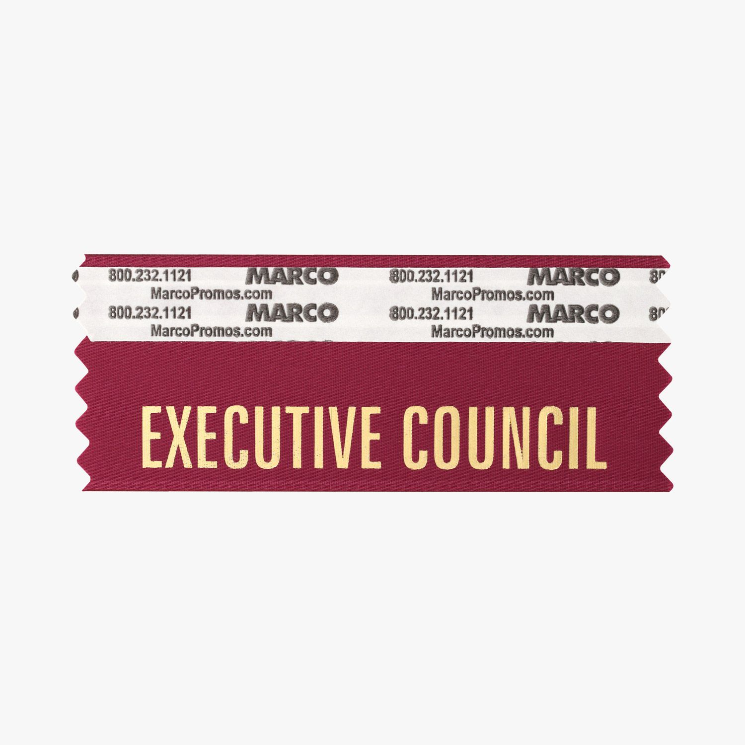 EXECUTIVE COUNCIL Ribbon - Horizontal, H1-EXECUTIVECOU - Marco Promos