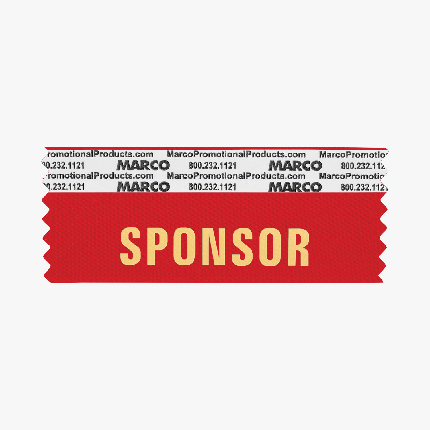 SPONSOR Ribbon - Horizontal, H1-SPONSOR