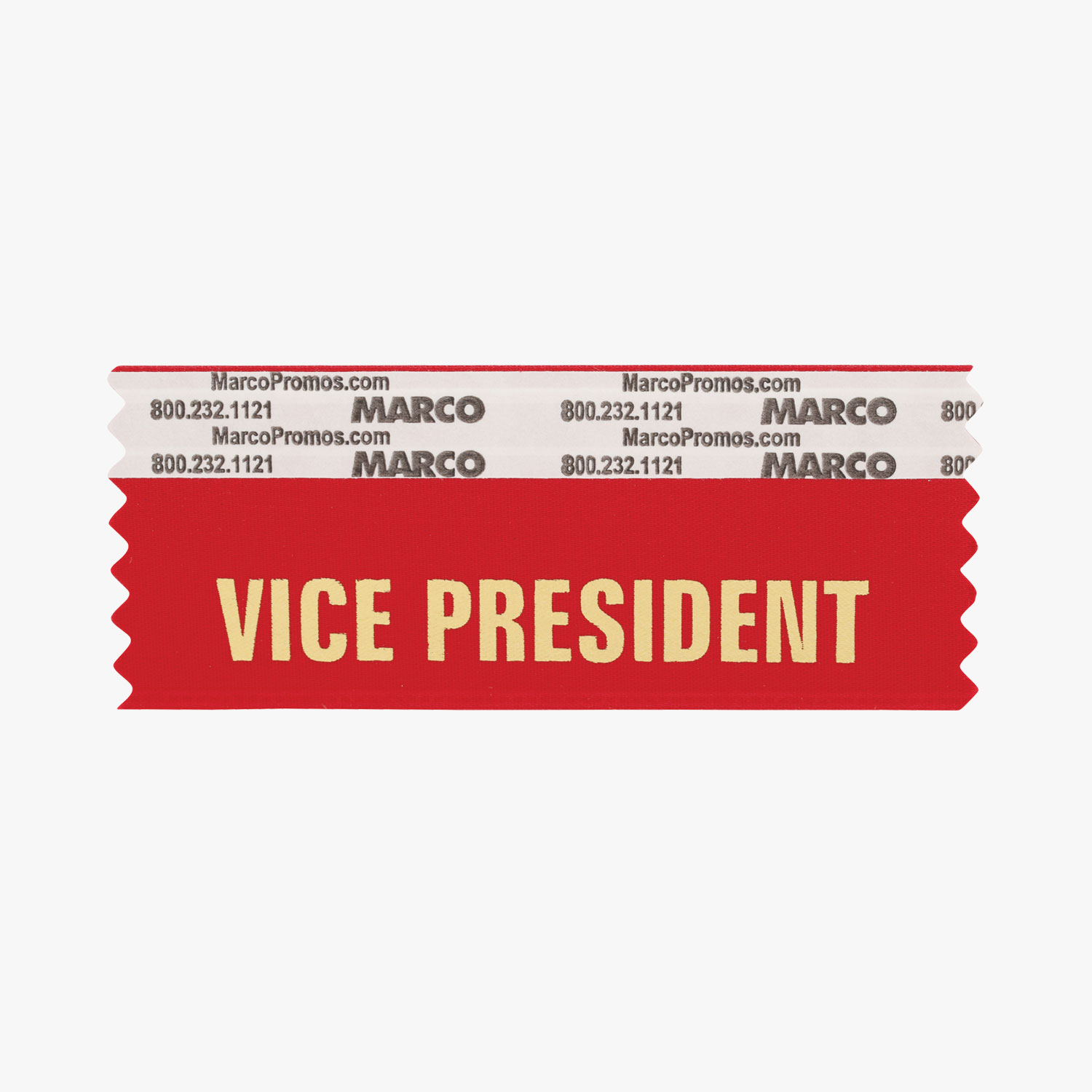 VICE PRESIDENT Ribbon - Horizontal, H1-VICEPRESIDENT