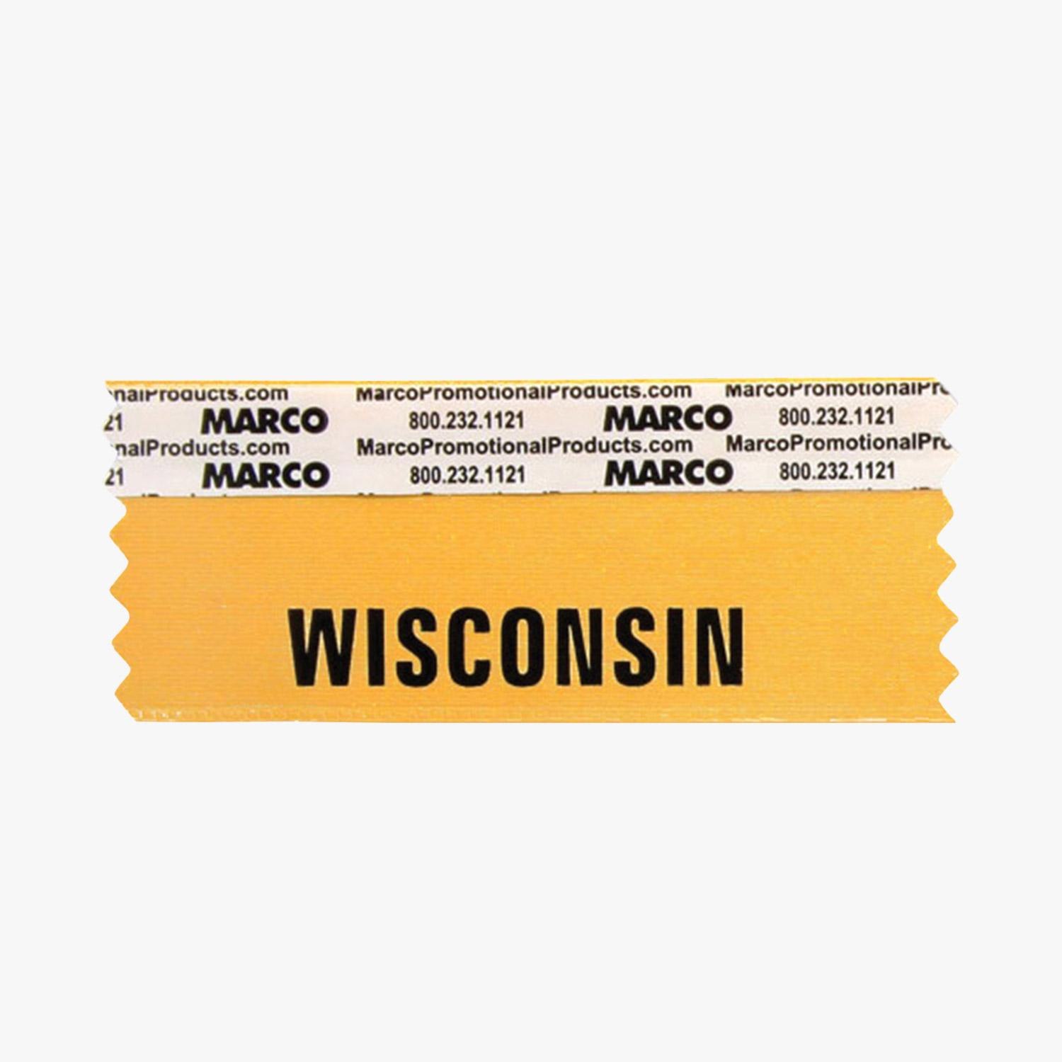 WISCONSIN Ribbon - Horizontal, H1-WISCONSIN
