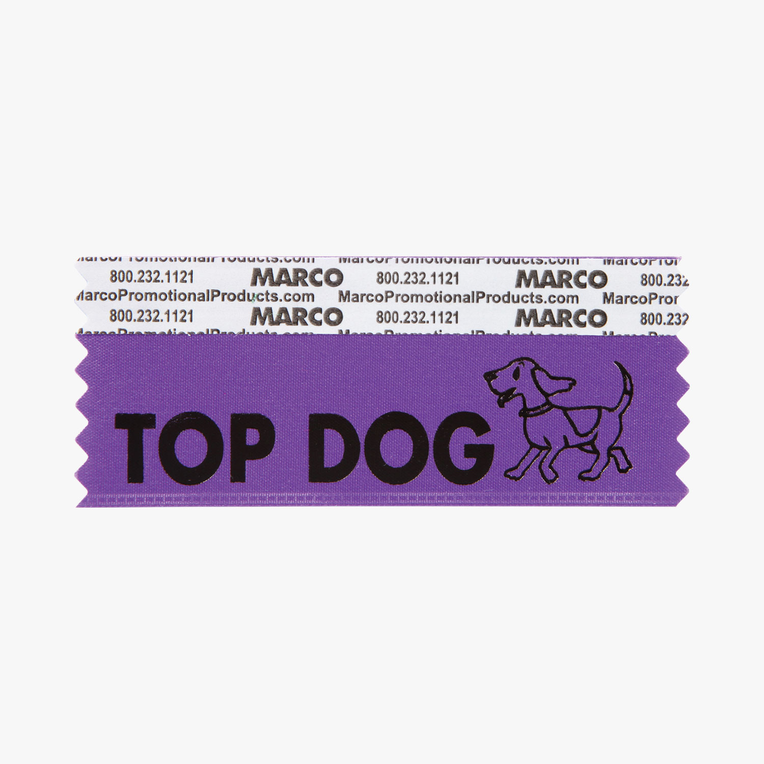 TOP DOG Ribbon - Horizontal, H1-TOPDOG