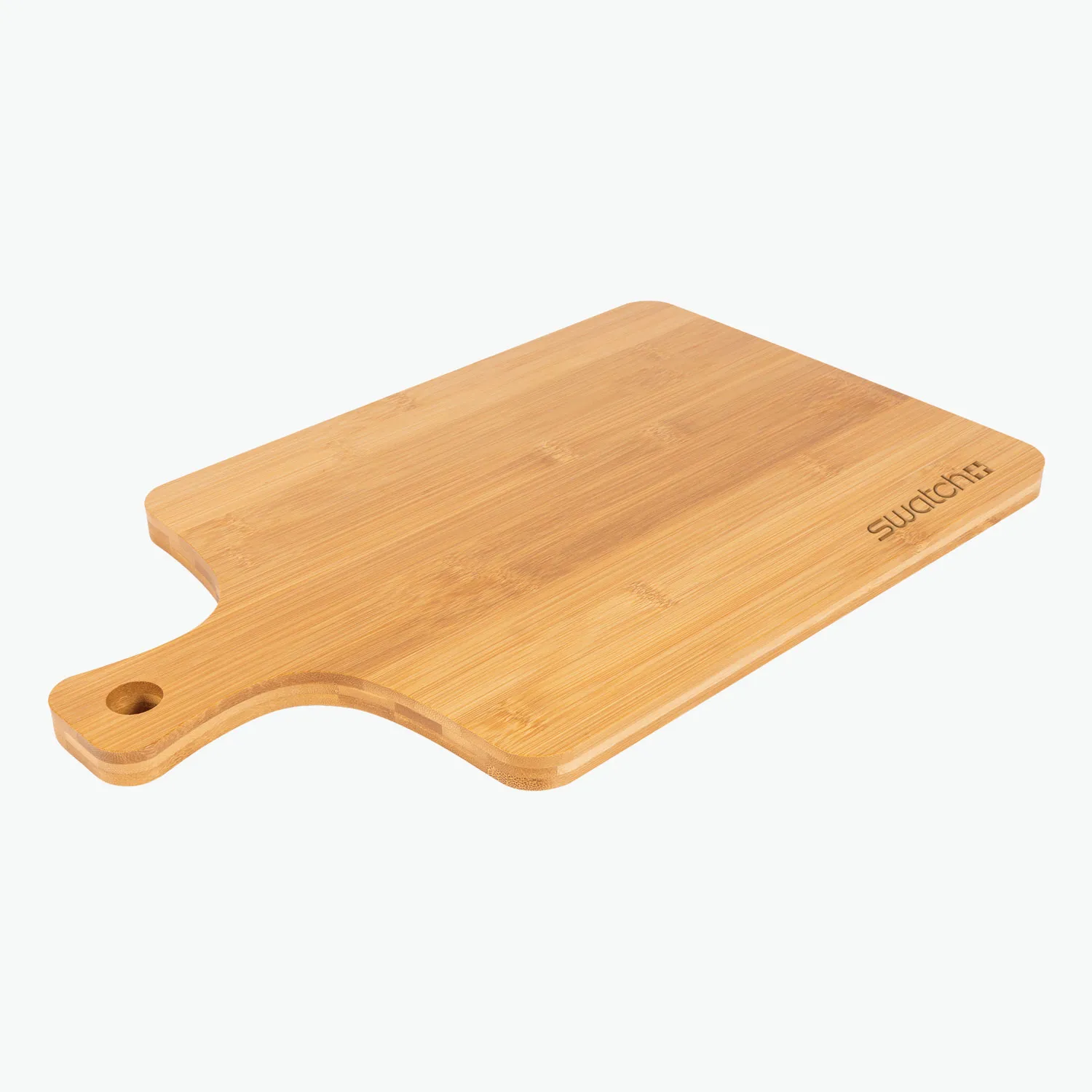 Bamboo Charcuterie Board with Handle | Marco Promos