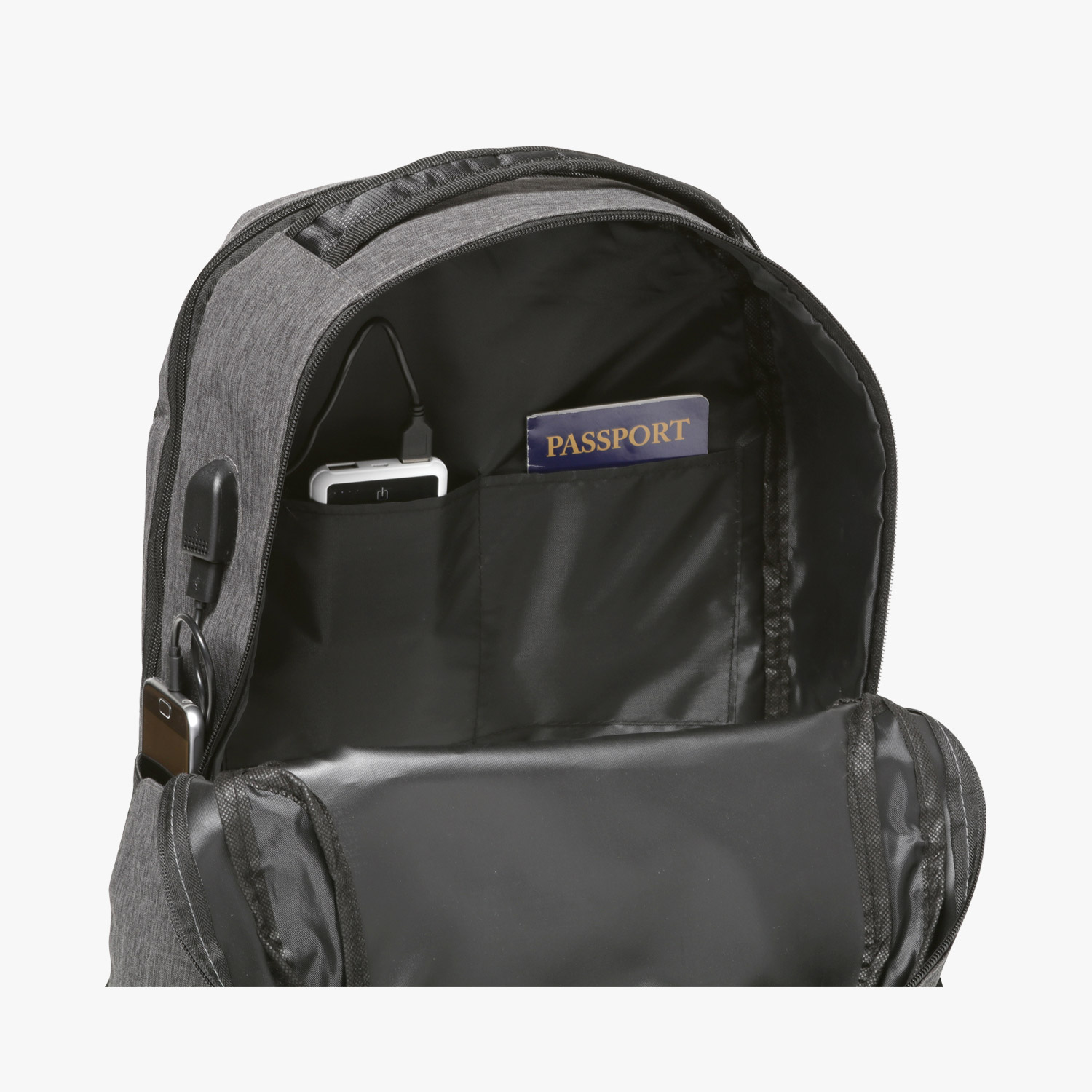 Overland 17 Computer Backpack w/USB Port - Full Color, BK-18019FC ...