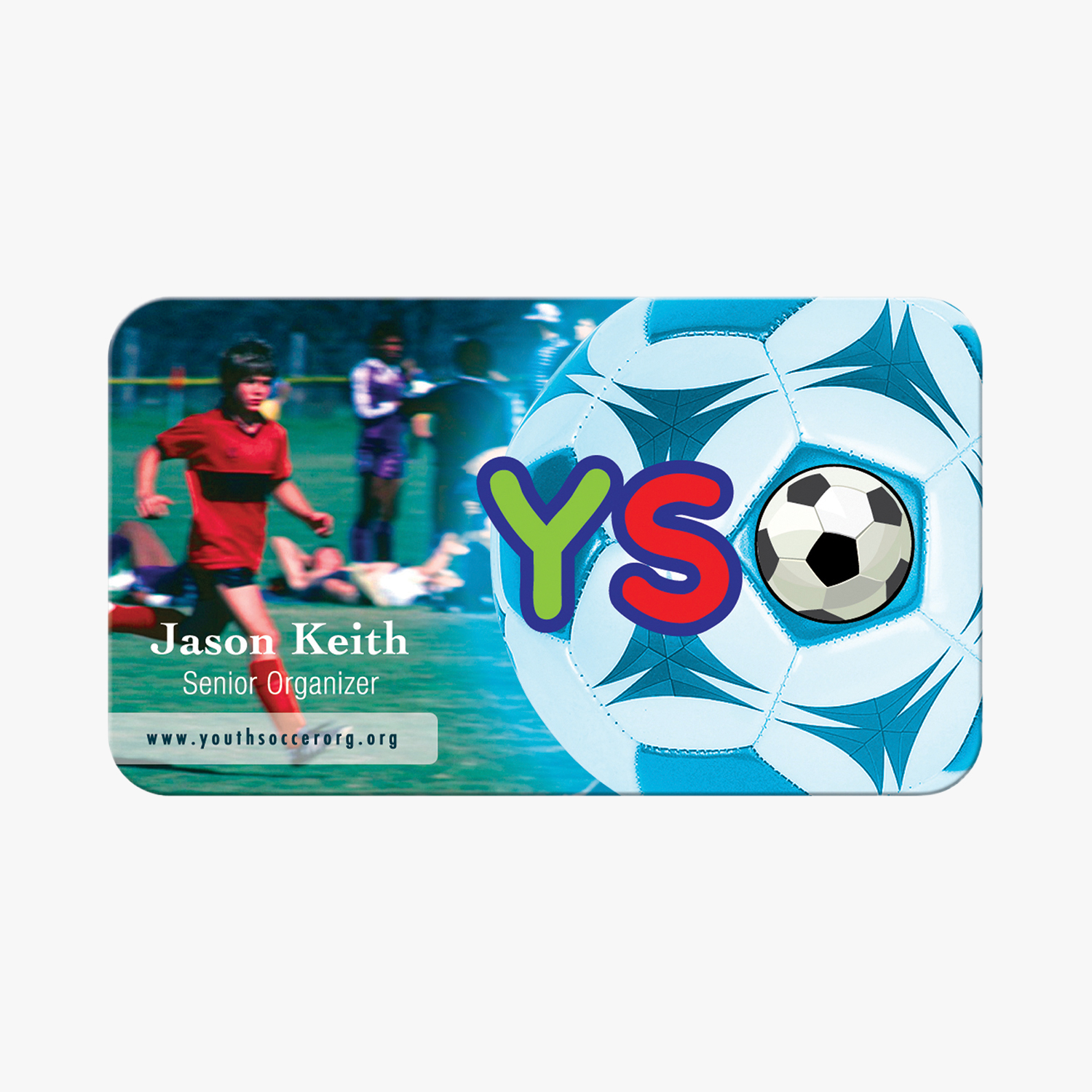 Bic® Business Card Magnet, OF-610 - Marco Promos