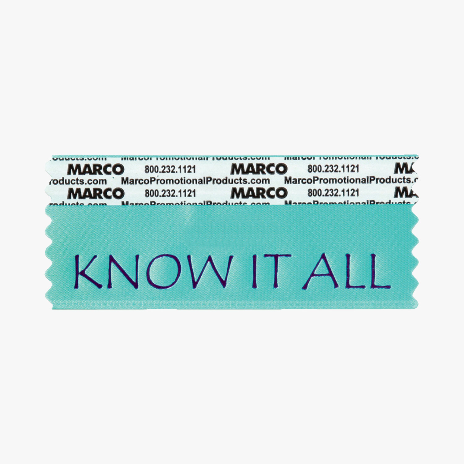 KNOW IT ALL Ribbon - Horizontal, H1-KNOWITALL