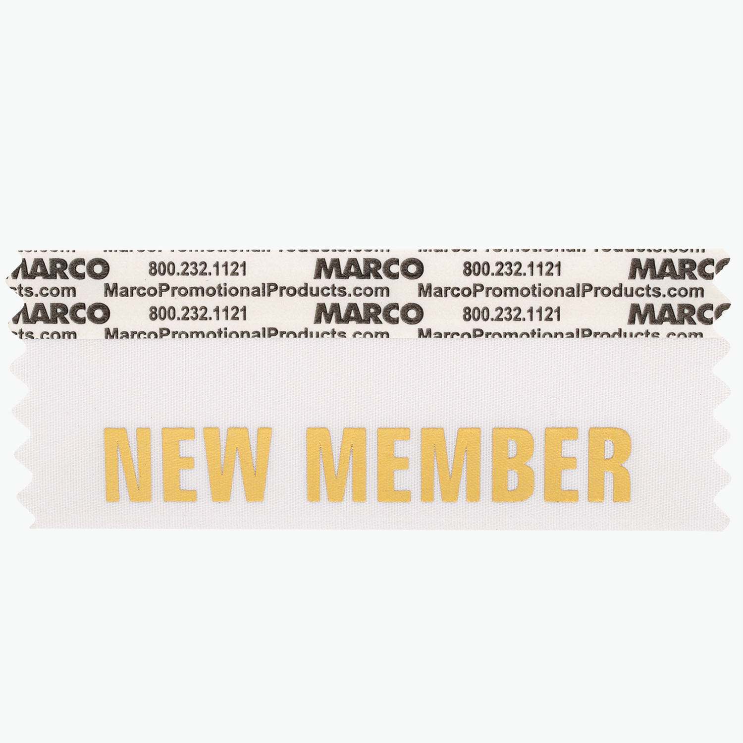 NEW MEMBER Ribbon - Horizontal, H1-NEWMEMBER