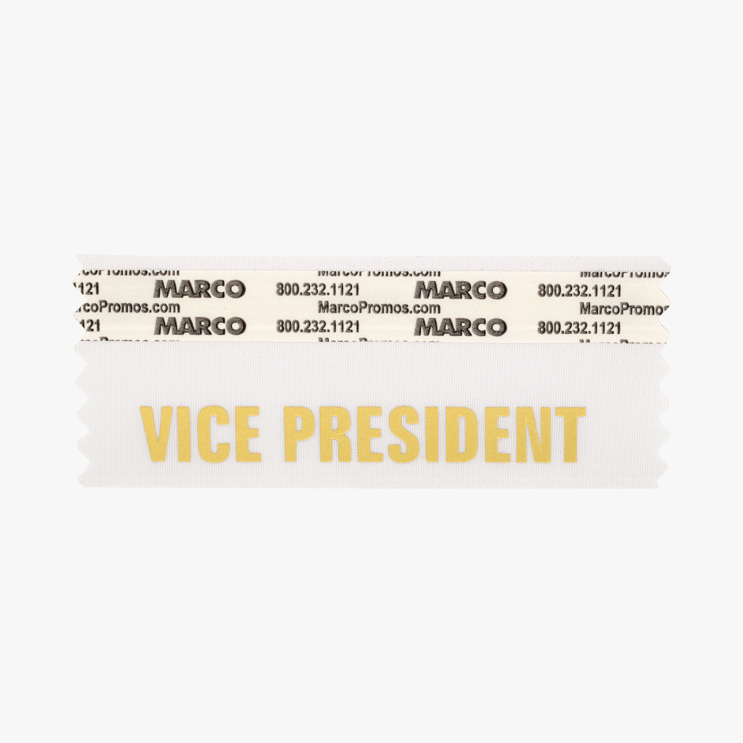 VICE PRESIDENT Ribbon - Horizontal, H1-VICEPRESIDENT