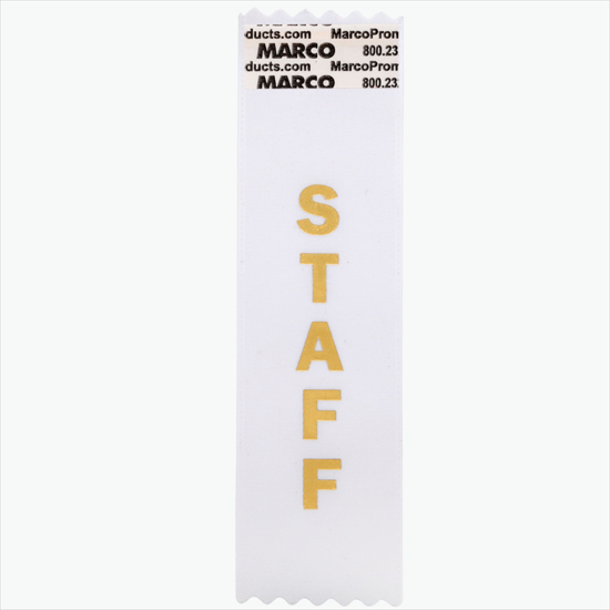 STAFF Ribbon - Vertical, V1-STAFF