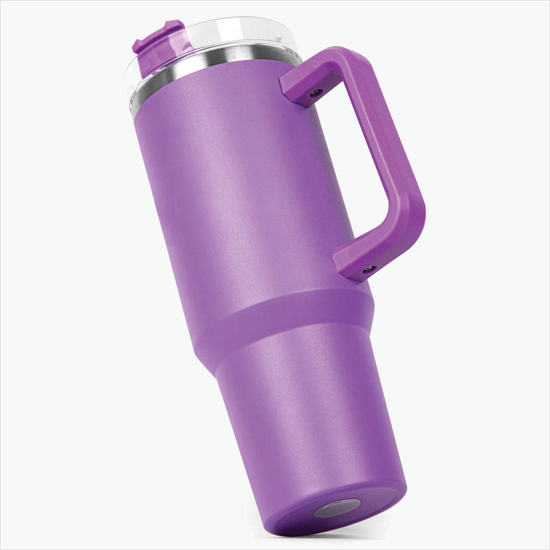 40 oz Hippo Insulated Mug with Straw, DW-23026