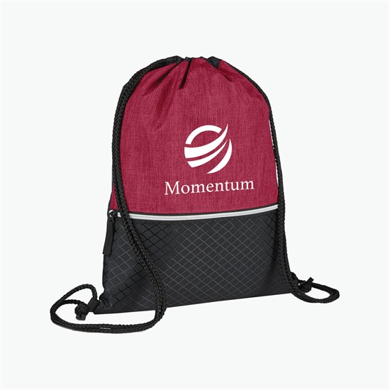 Crosshatch Drawstring Sportpack | Marco Promos