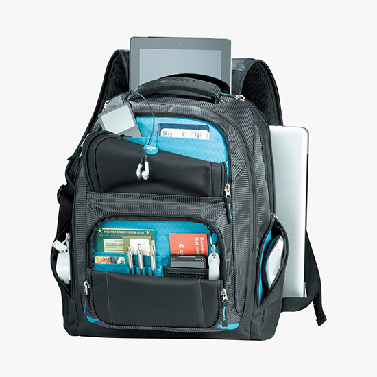 Zoom Checkpoint-Friendly Laptop Backpack, BK-1238 - Marco Promos