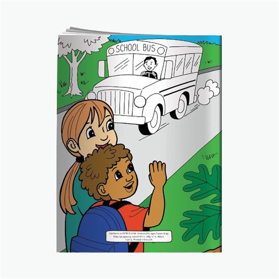 Coloring Book - School Bus Safety | Marco Promos