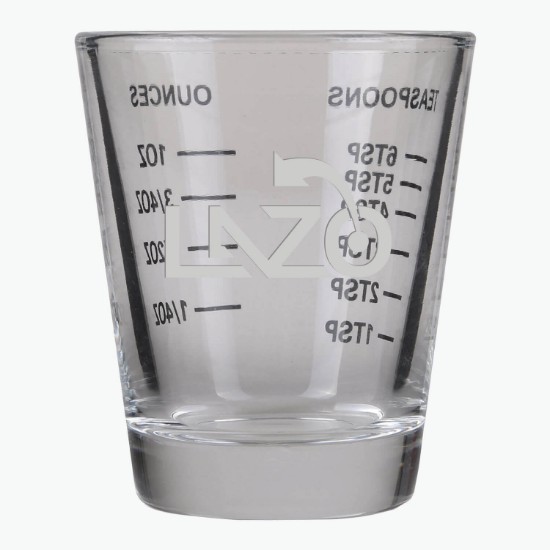 Measurement Shot Glass - Engraved | Marco Promos