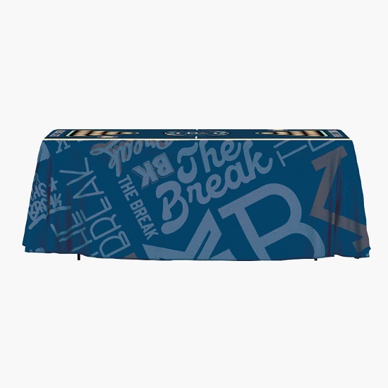 6' Drape-It Full Color Closed Back Table Cover | Marco Promos
