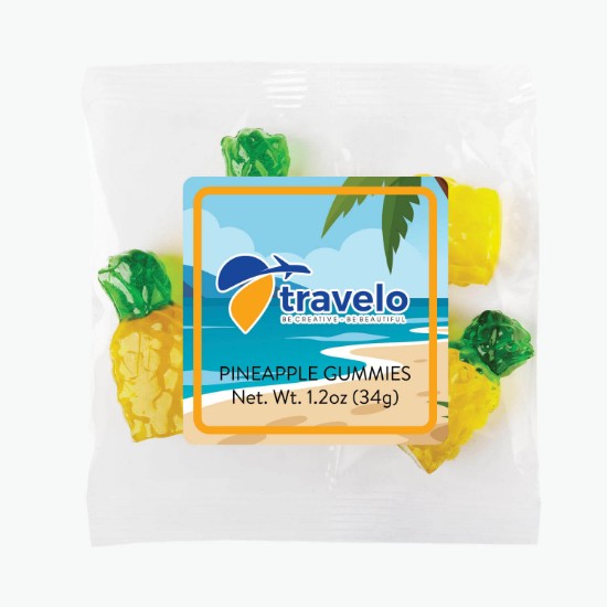 Taster Packet - Pineapple Gummies - 1.3 oz | Marco Promos