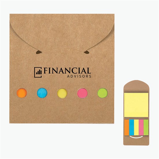 Sticky Notes and Flags Wallet | Marco Promos