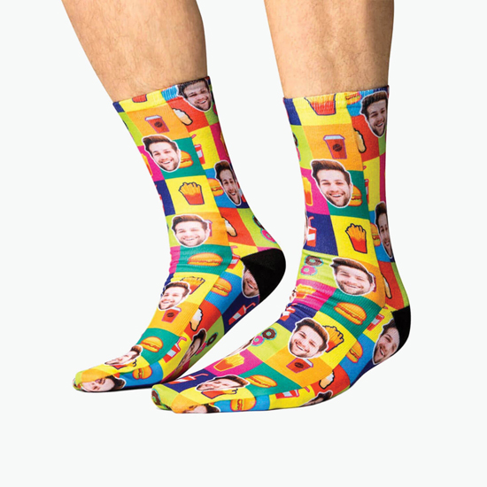 colour crew socks