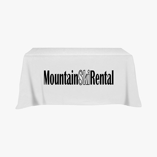 Open Back Table Cover - 6', DY-10B - Marco Promos