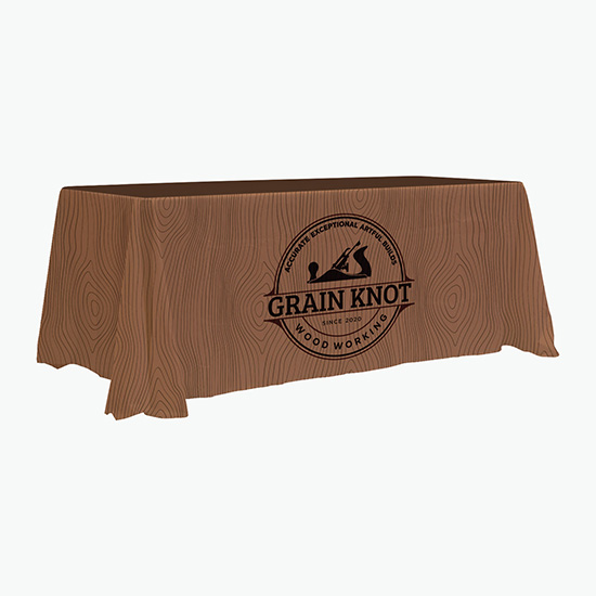 Custom Open Back Table Covers - Three-Sided Tablecloths | MARCO