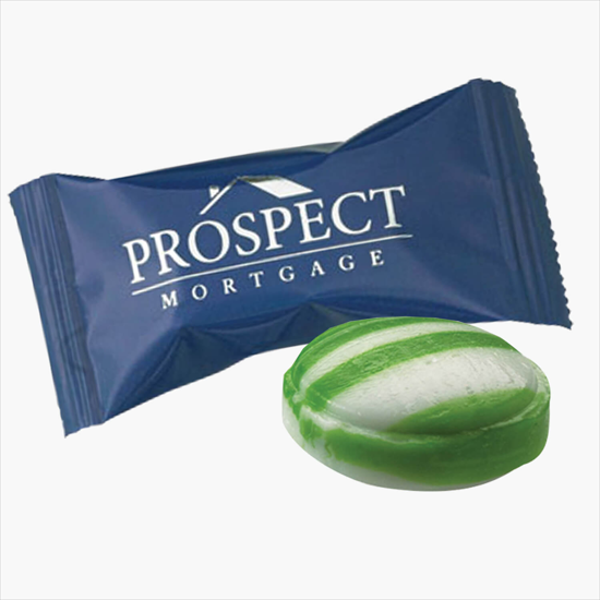 Individually Wrapped Striped Mints, FD-17009 - MARCO Promos