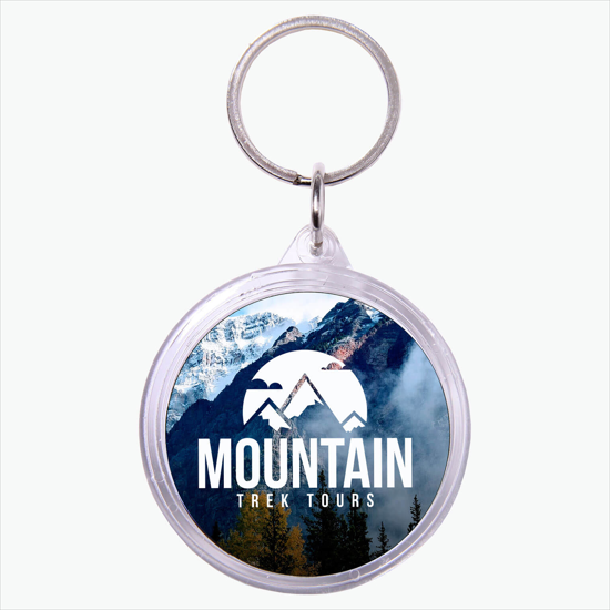 Full Color Acrylic Key Tag - Circle, GA-14059C - Marco Promos