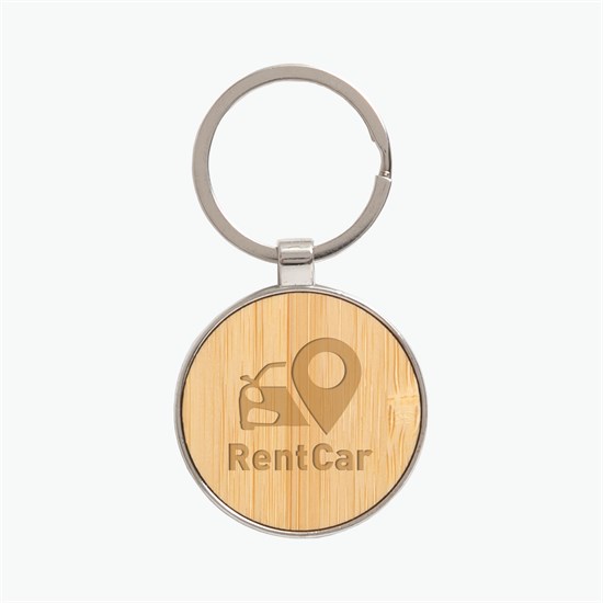 Jocelyn Bamboo Key Tag | Marco Promos