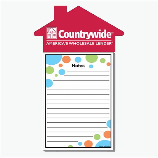 House Magnet with Notepad - Bubble Notepad | Marco Promos