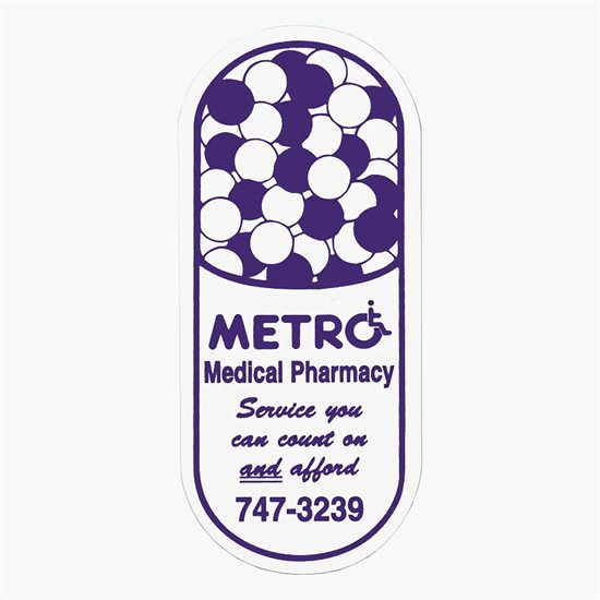 Flexible Magnet - Pill Capsule | Marco Promos