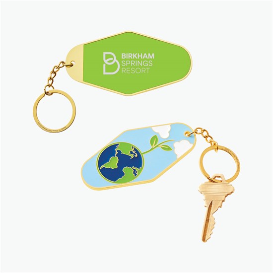 Earth Day Event Metal Keychain | Marco Promos