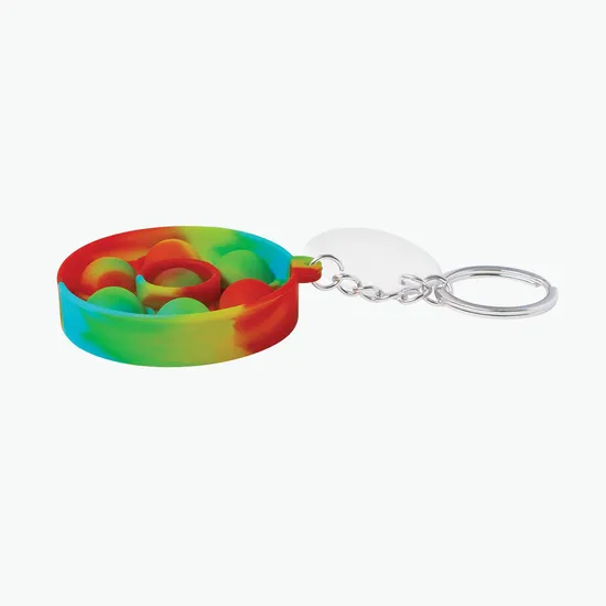 Push Pop Bubble Keychain - Round | Marco Promos