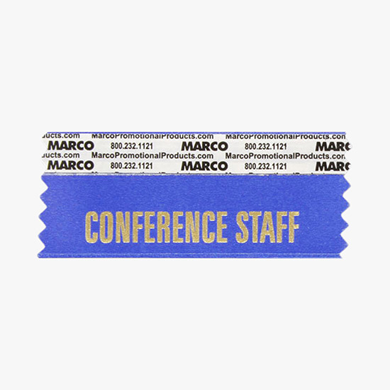 CONFERENCE STAFF Ribbon - Horizontal, H1-CONFSTAFF