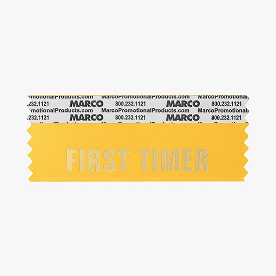 FIRST TIMER Ribbon - Horizontal, H1-FIRSTTIMER