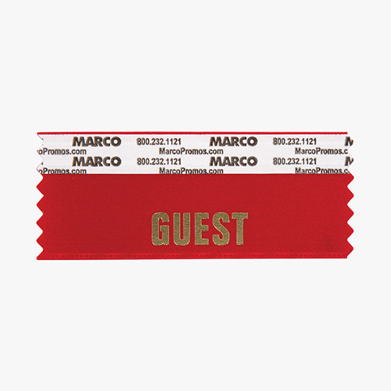 GUEST Ribbon - Horizontal, H1-GUEST