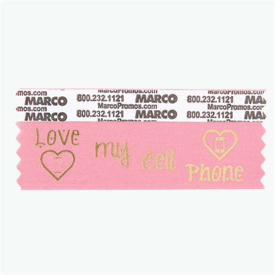 100 Assorted Phone Humor Ribbons with Case | Marco Promos