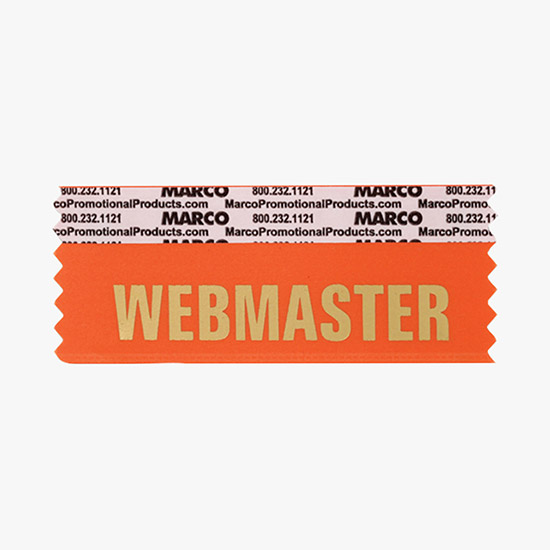 Fun & Funny Badge Ribbons, Personalized Ribbon Titles - MARCO
