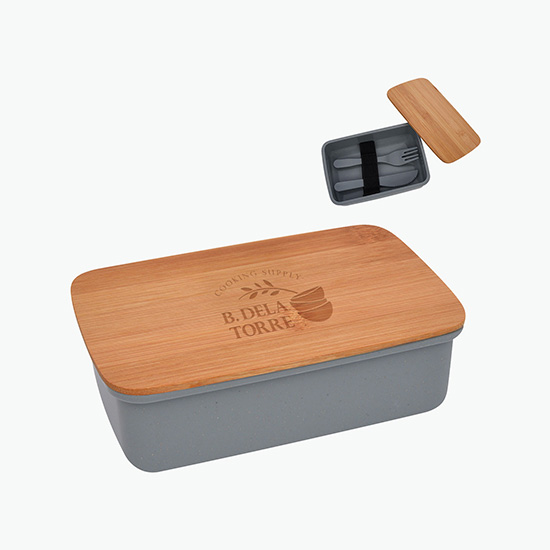Harvest Lunch Set with Bamboo Lid | Marco Promos