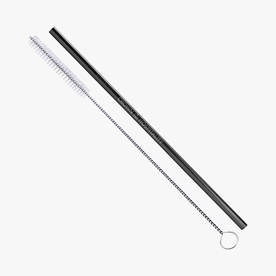 Straight Stainless Steel Colored Straw Set - 1 Straw, HI-18010 - Marco ...