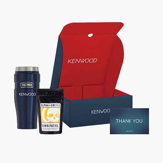 Morning Walk Thermos® Gift Set with Full Color Printed Exterior ...