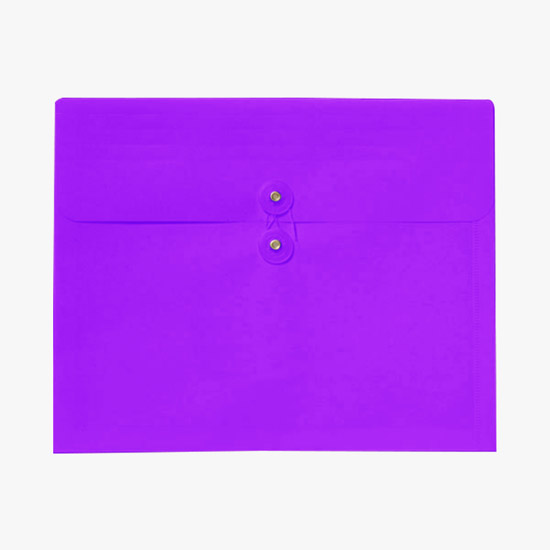 Gusseted Translucent Portfolio - Blank, VIE-G4-BL - Marco Promos