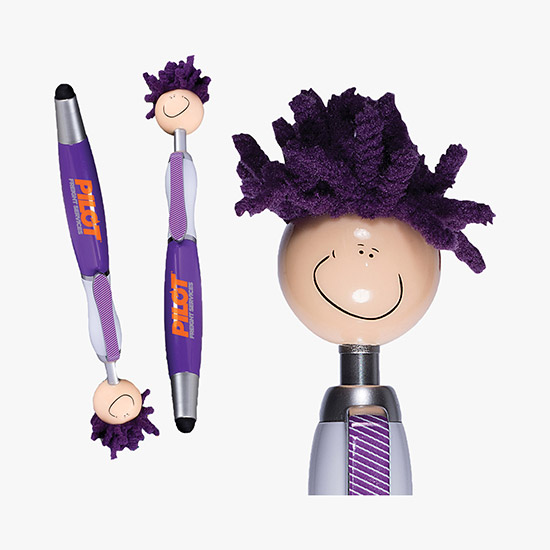 MopTopper Stylus Pen - Light Skin Tone, WI-15019 - Marco Promos