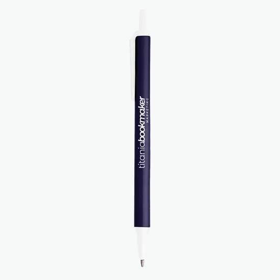 Amber Stick Click Pen | Marco Promos