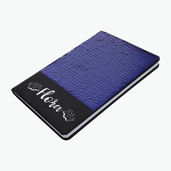 Mermaid Flip Sequin Notebook, WP-19020 - Marco Promos