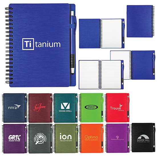Mercury Notebook and Stylus Pen Set, WP-19026 - Marco Promos