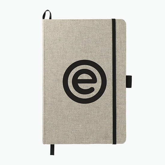 5.5 x 8.5 Recycled Cotton Journalbook - 24-Hour Production | Marco Promos