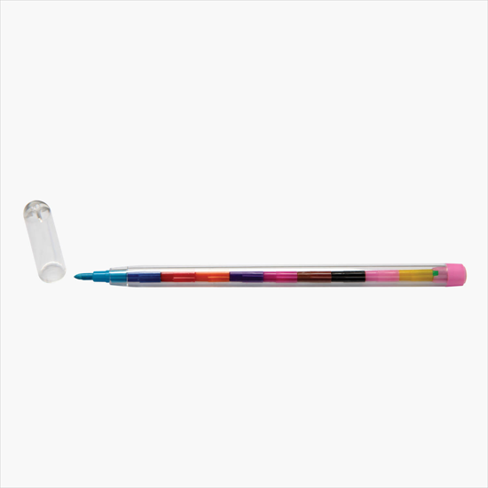 Stackable Colored Pencil, WI-20020 - Marco Promos